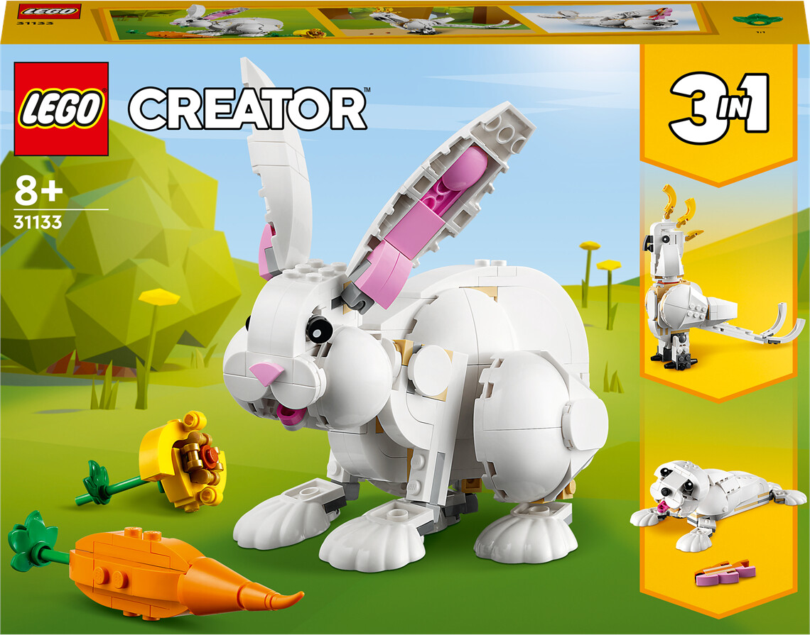 LEGO Creator - 3 in 1 weißer Hase (31133) ab 13,38 € | LEGO ...