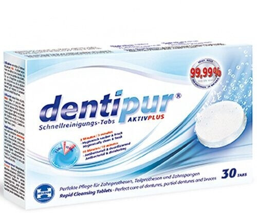 HELAGO-Pharma Dentipur Schnellreinigungstabletten (30 Stk.) ab 2,09 ...