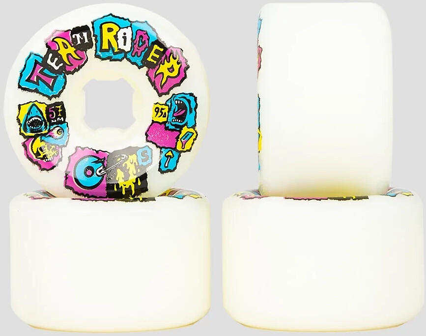 OJ Wheels Team Rider 95A 57mm Wheels white Gr. Uni ab 43,95 ...