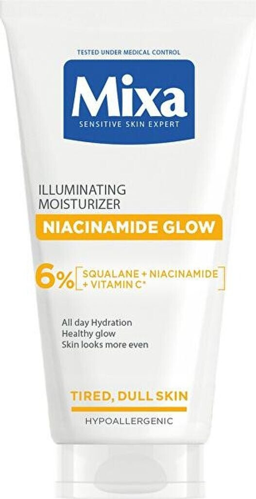 Mixa Niacinamide Glow Illuminating Moisturizer Feuchtigkeitsspendende ...