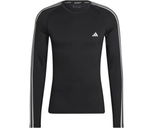 Adidas Techfit 3-Streifen Training Longsleeve (HD3532) black au ...