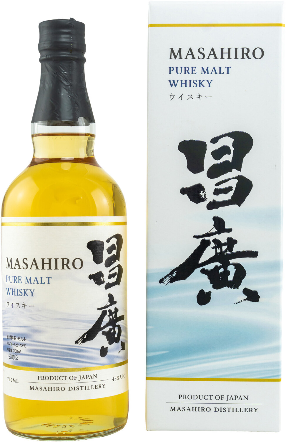 Masahiro Pure Malt Whisky 0,7l 43% ab 33,21 € | Preisvergleich bei ...
