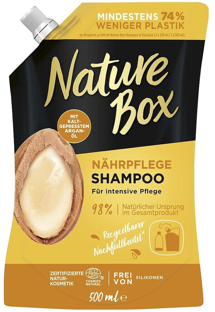 Nature Box Shampoo Nährpflege mit Argan-Öl Nachfüllpack (500 ml) ab 3 ...