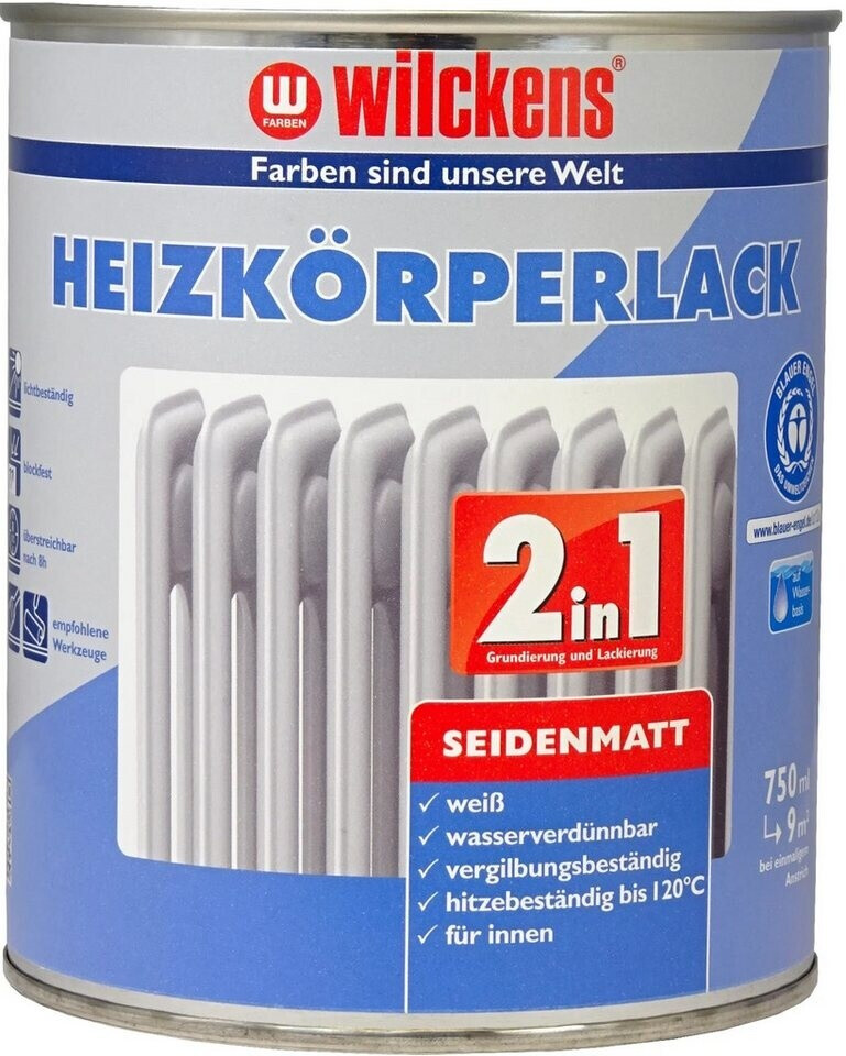 Wilckens Heizkörperlack 2in1 seidenmatt ab 10,78 € | Preisvergleich bei ...
