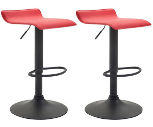 CLP 2er Set Barhocker Dyn V2 Kunstleder schwarz rot (316114) ab 94,90 € | Preisvergleich bei ...