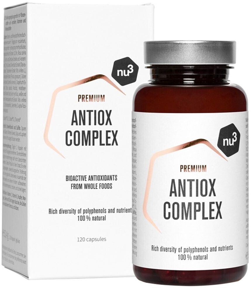 nu3 Premium Antiox Complex Kapseln ab 25,99 € | Preisvergleich bei ...