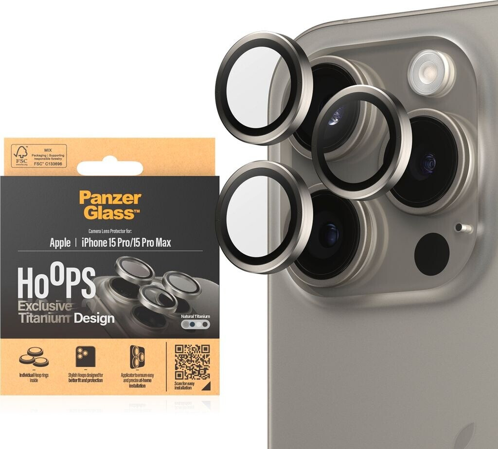 PanzerGlass Hoops Camera Lens Protector, Weiteres Smartphone Zubehör ...