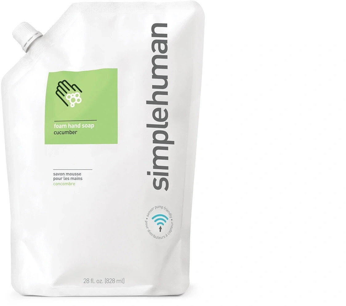 Simplehuman Gurke Schaumseife Nachfüllbeutel (828ml) ab 13,46 € | Preisvergleich bei idealo.de