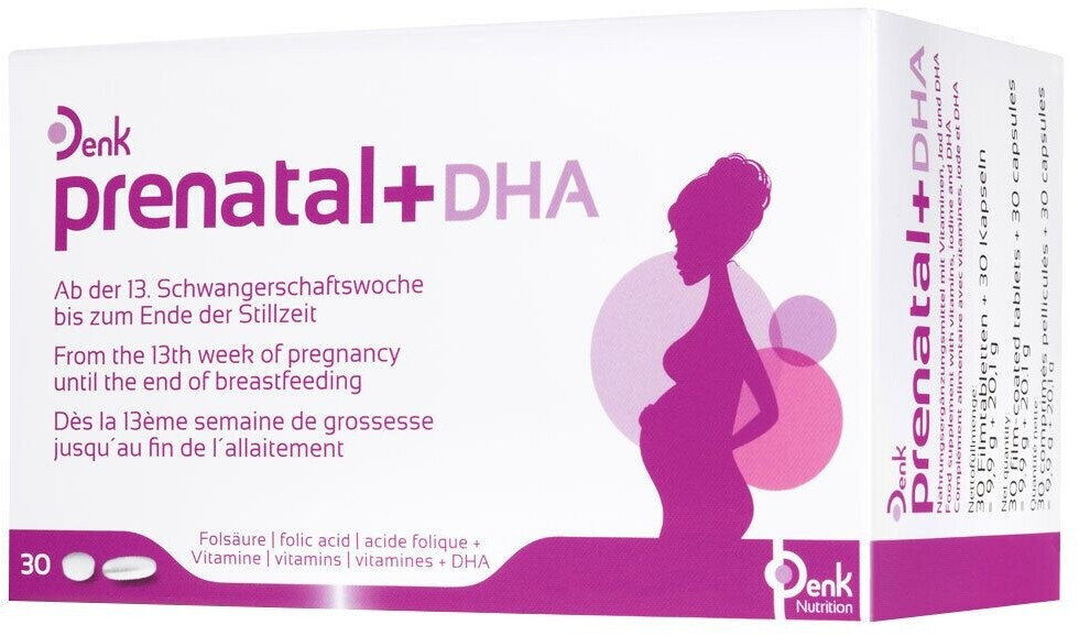 Denk Pharma Prenatal+DHA Denk Tabletten + Filmtabletten ab 7,16 ...