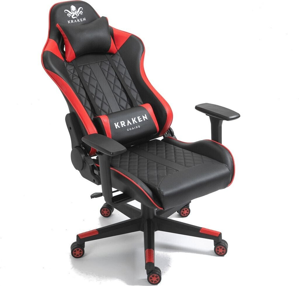 Kraken Chairs Helios schwarz/rot ab 134,99 € | Preisvergleich bei idealo.de