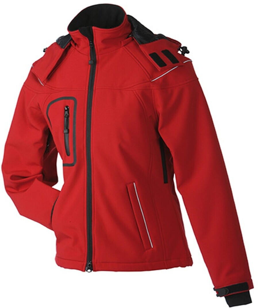 James & Nicholson Damen Winter Softshelljacke JN1001 rot ab 69,90 ...