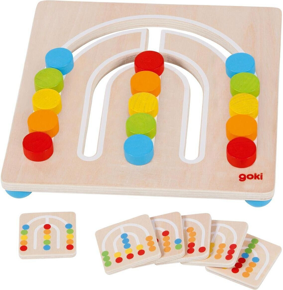 Goki Farbsortierbrett Regenbogen ab 14,95 € | Preisvergleich bei idealo.de