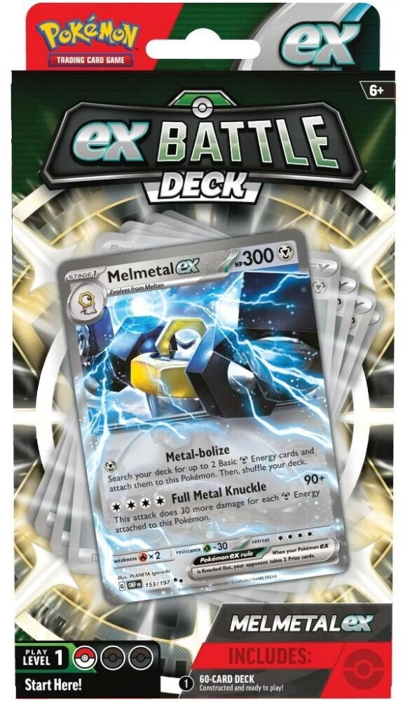 Pokémon Ex Battle Deck Melmetal Ex-Karten ab 27,90 € | Preisvergleich ...