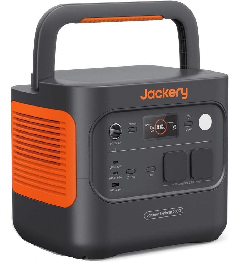 Jackery Explorer 2000 V2 desde 899,00 € | Compara precios en idealo