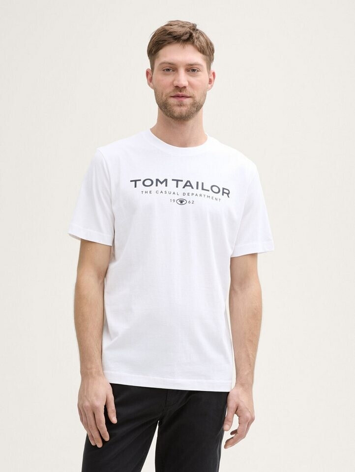 Tom Tailor T-Shirt aus Baumwolle mit Logo-Print (1045773) ab 10,39 € | Preisvergleich bei idealo.de