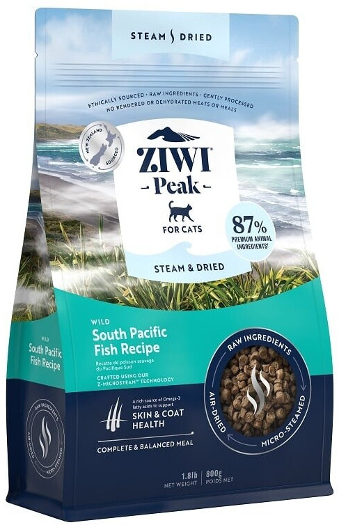 Ziwi Peak Cat Steam & Dried mit Fisch 800g ab 22,00 € | Preisvergleich bei idealo.de
