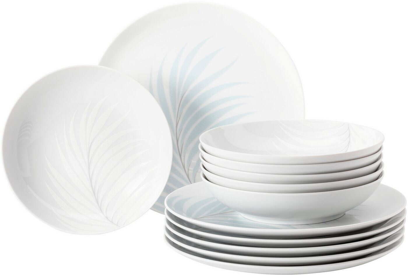 Seltmann Weiden Tafelservice Liberty Mediterranean Tafel Service 12.tlg. 6 Personen Porzellan ab ...