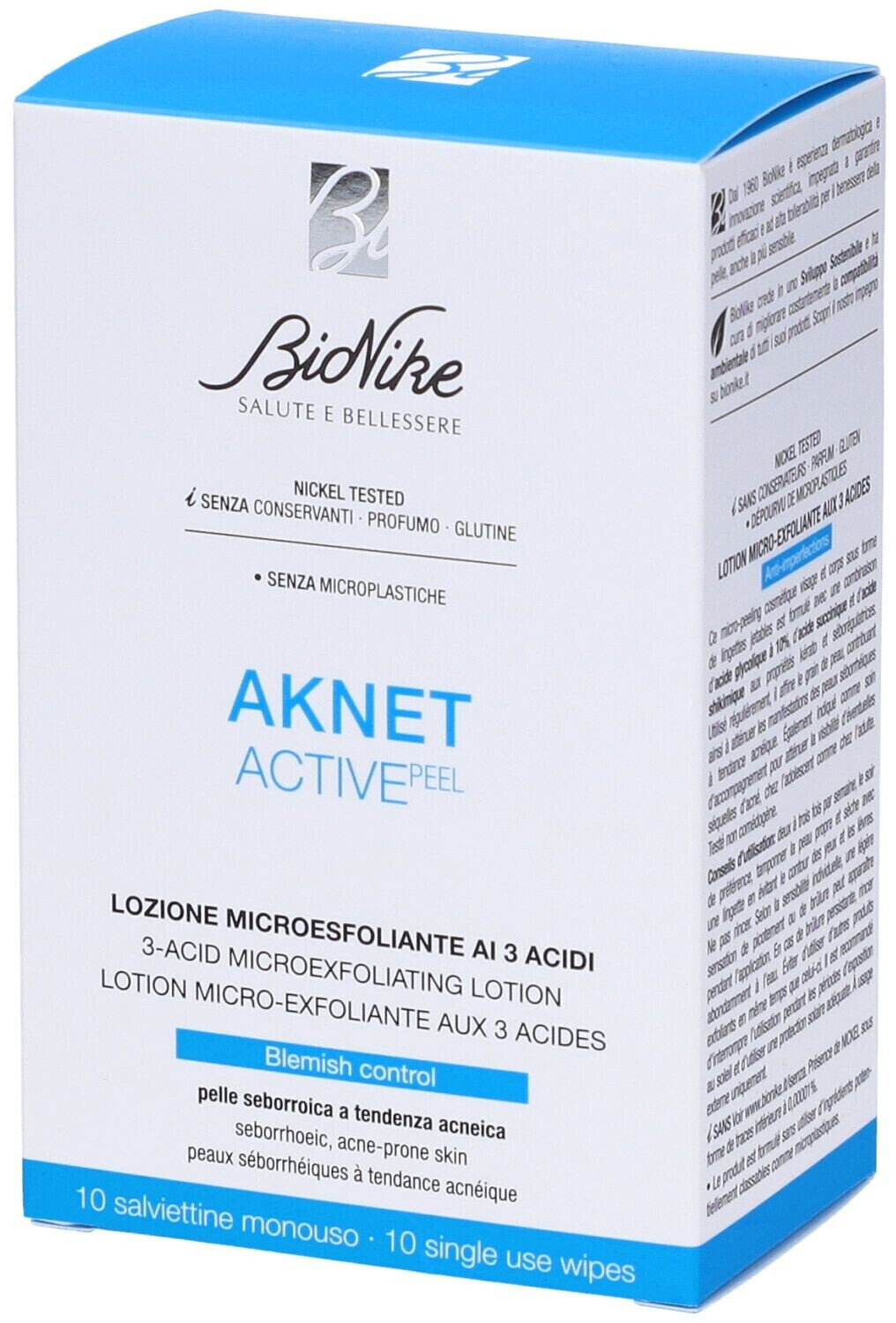 Bionike Aknet Aktive Activepeel 3 Acid Microexfoliating Lotion (10 ...