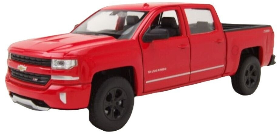 WELLY Welly 24083R Chevrolet Silverado Pick Up 2017 rot 1:24 ab 22,90 ...