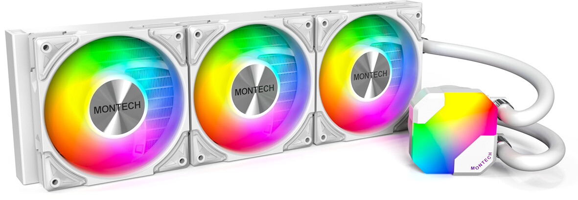 Montech HyperFlow ARGB 360 White ab 104,90 € | Preisvergleich bei idealo.de