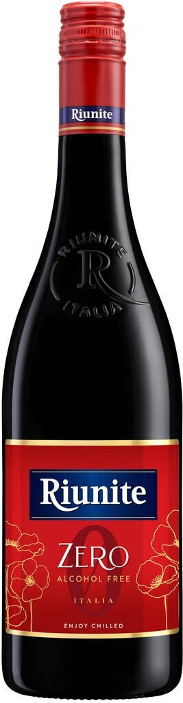 Cantine Riunite Zero Alcohol Free Rosso 0,75l ab 4,95 ...