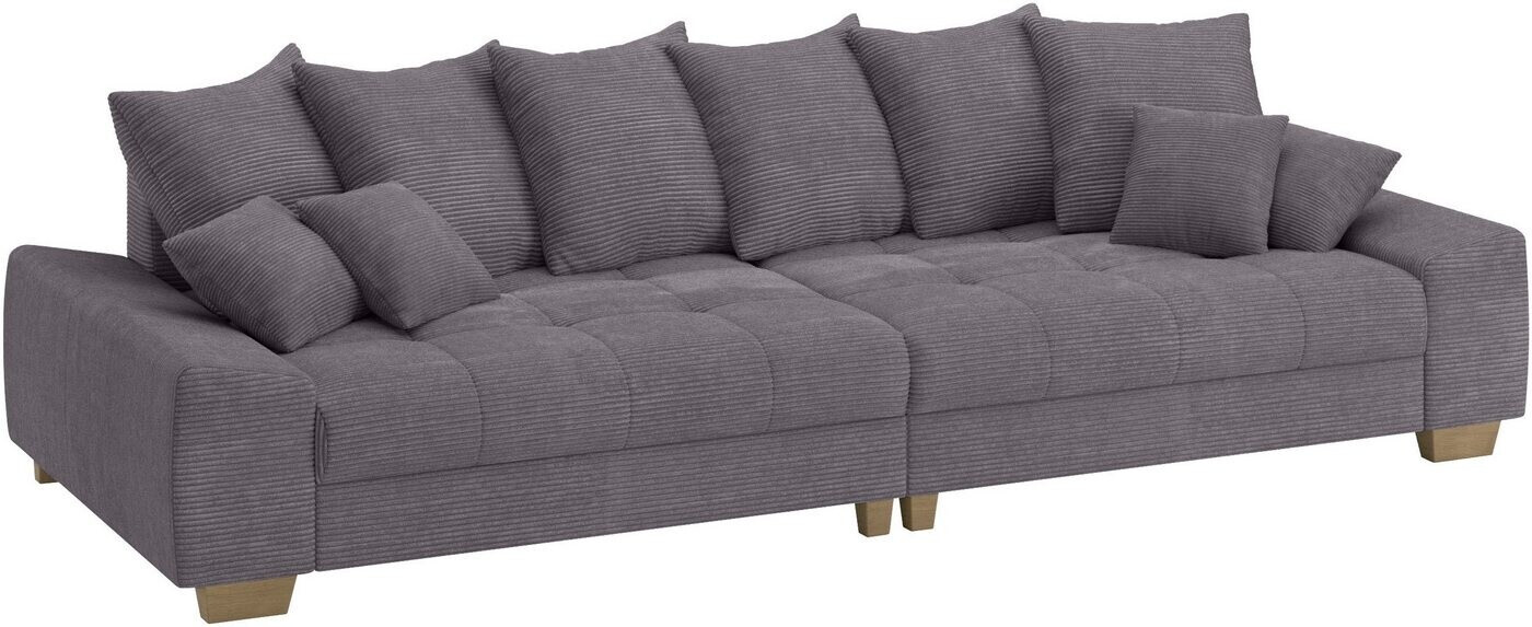 Mr. Couch Big-Sofa "Nikita II", grau, B:300cm H:88cm T:118cm, Stripes ...