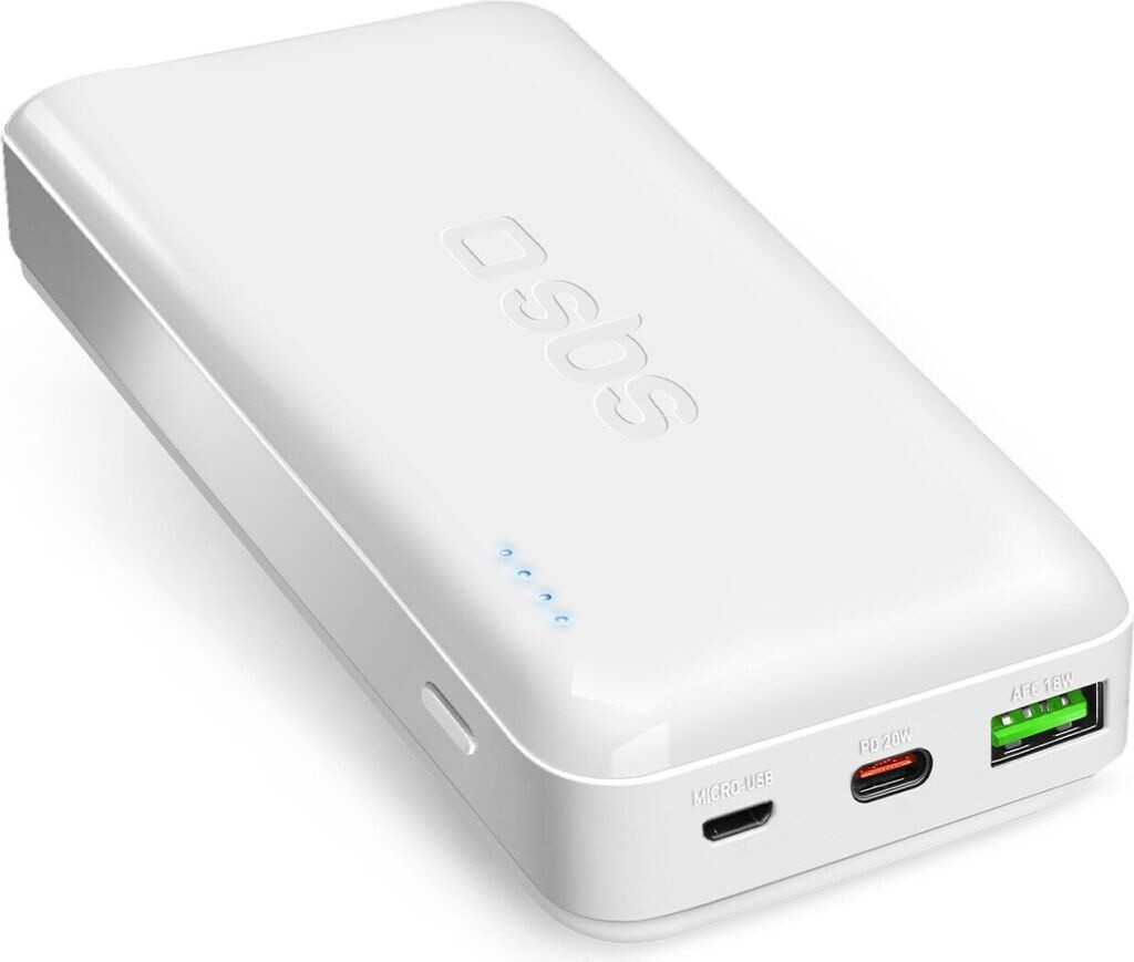 SBS Mobile Power Bank TTBB 20000mAh PD20W au meilleur prix sur idealo.fr