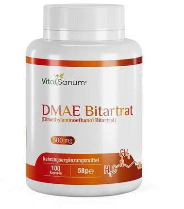 Vitasanum Dmae Bitartrat (Dimethylaminoethanol Bitartrat) 100 St ...