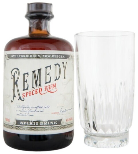 Sierra Madre Remedy Spiced Rum Geschenkset mit Tumbler 41.5% 0,7l ab 20 ...