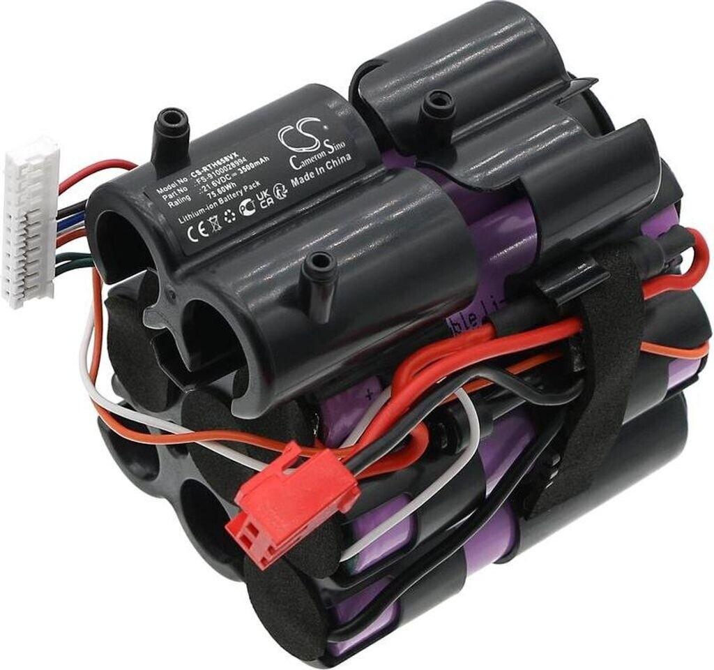 CS Akku für Rowenta Air Force Light, MS6573, MS657x, MS6573WP/BA0, 3500 ...