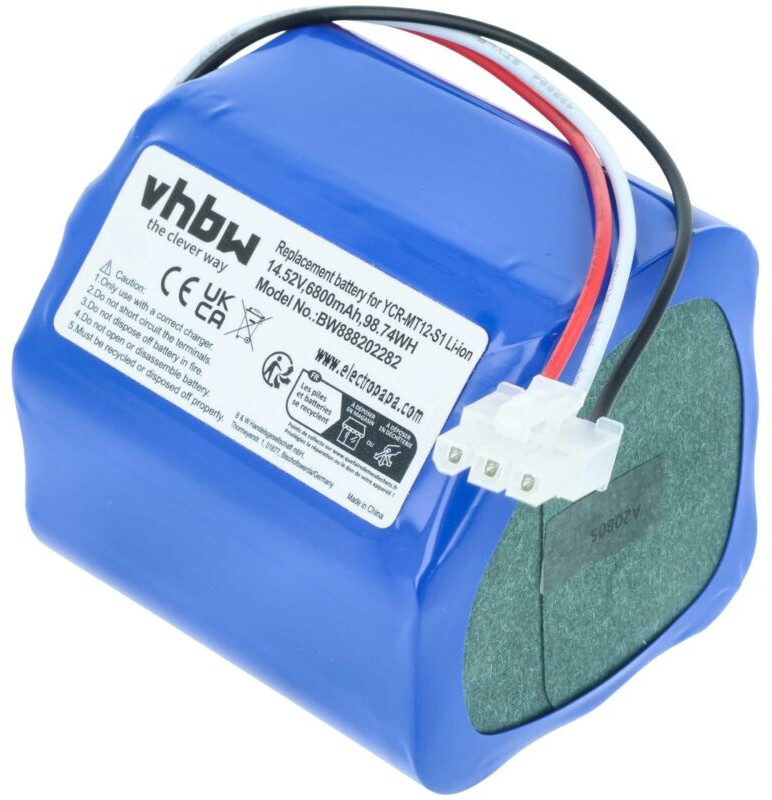Buy vhbw Replacement battery for Miele 11779170 for robot vacuum ...