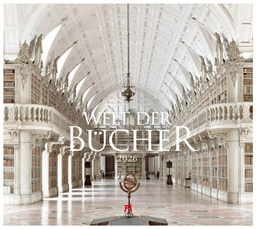 Ackermann Kunstverlag World of Books Calendar 2026 au meilleur prix sur ...
