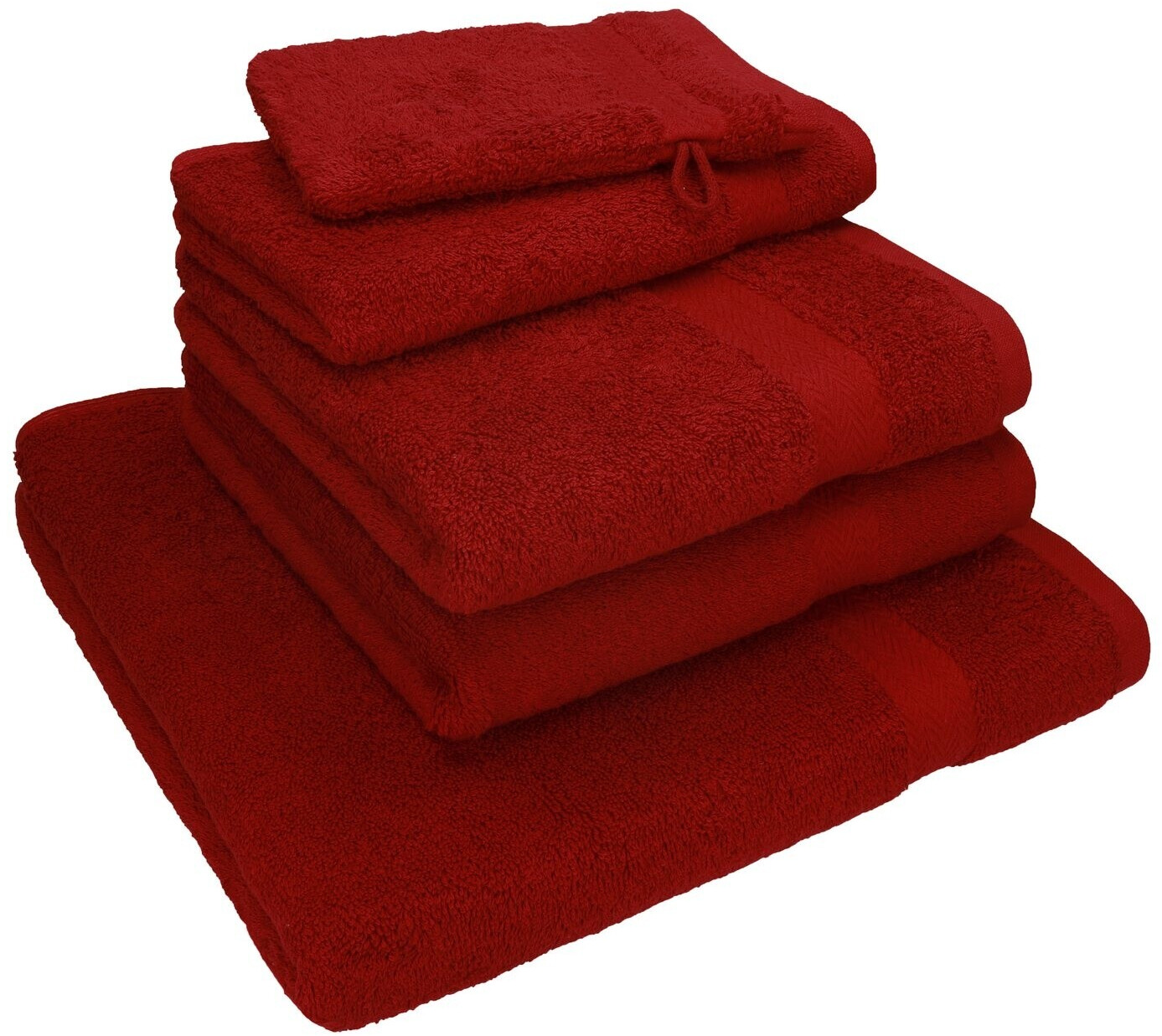 Betz Handtuch Set NICE PACK (5-tlg.) dunkelrot ab 29,50 ...