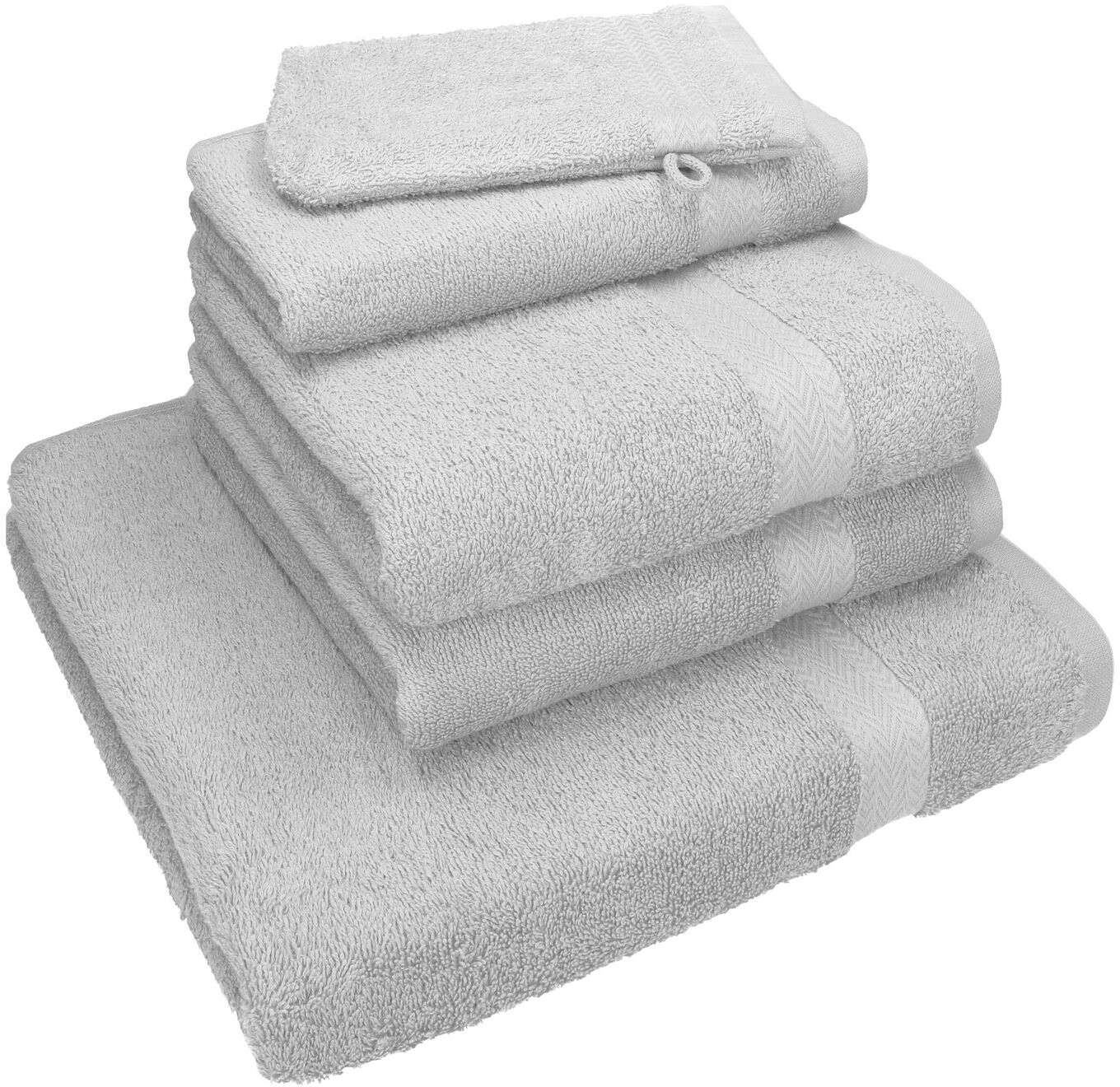 Betz Handtuch Set NICE PACK (5-tlg.) silbergrau ab 29,50 ...