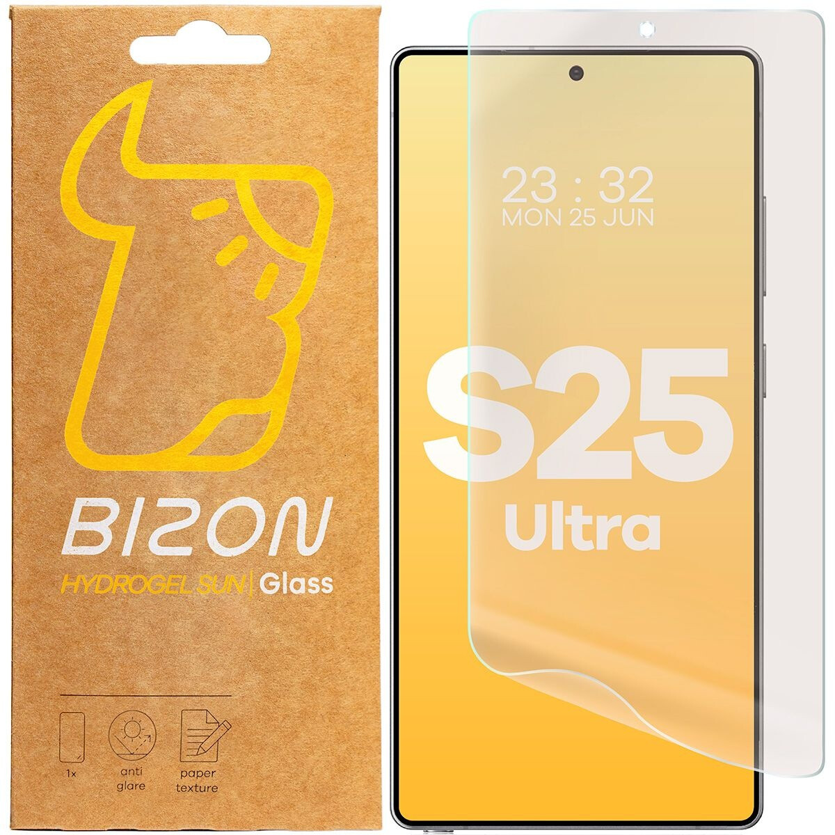 Bizon Matte Folie für Galaxy S25 Ultra Glass Film Sun Duo 2 Stück ab 13 ...