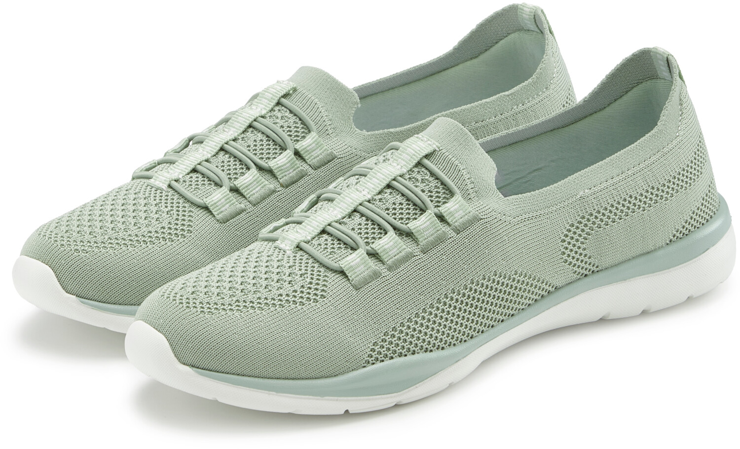 Lascana Slipper, Low Shoe, Light Mesh Material, Slip-on Sneaker with ...