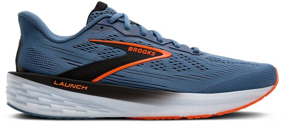 Brooks Launch 12 Neutral Running Shoe moonlight/schwarz/orange/blau ab ...