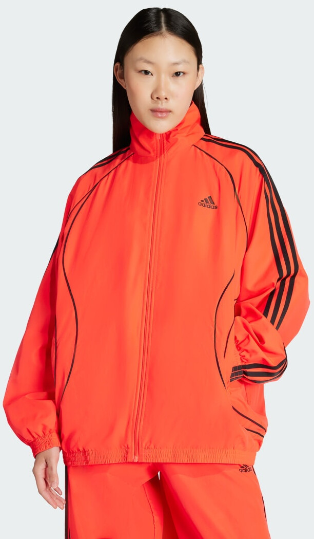Adidas Teamgeist Adicolor Originals Jacke Oversized gewebt Lucid Red ...