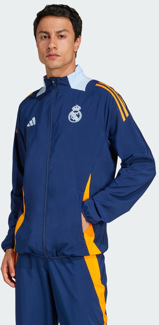 Adidas Real Madrid Tiro 24 Competition Präsentationsjacke Team Navy ...