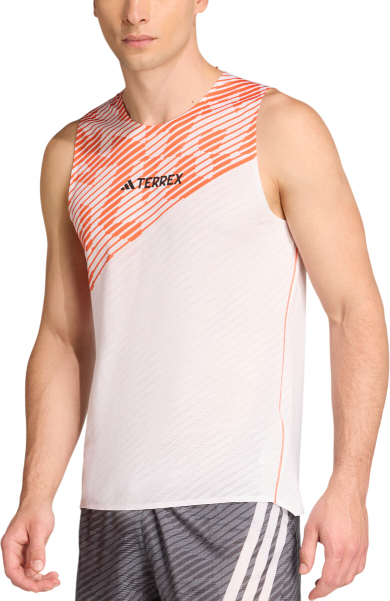 Adidas Terrex Techrock Pro Tanktop White / Semi Impact Orange (JX2831 ...