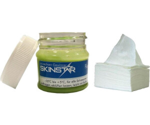 SkinStar Fluor Speed Paste Ski Wax 30g Fleece Polishing Cloth (FLUOR ...