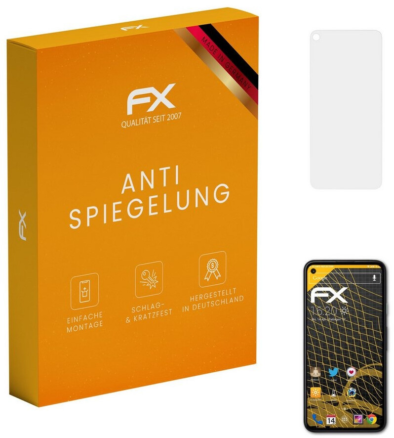 atFoliX 3x Displayfolie für Google Pixel 4a Schutzfolie matt&stoßfest ...