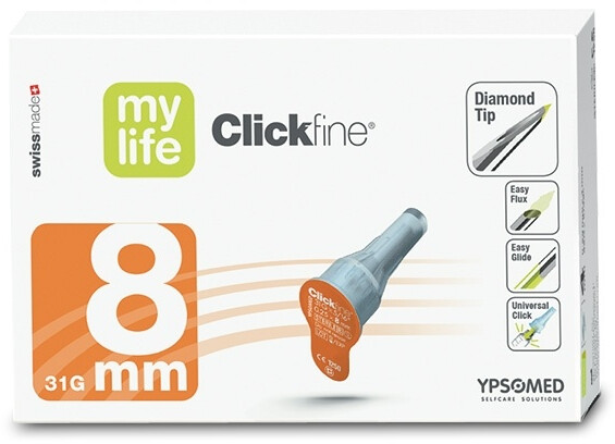 Medi-Spezial GmbH Mylife Clickfine Pen-Nadeln 8 mm 31 G 100 St ab 19,90 ...