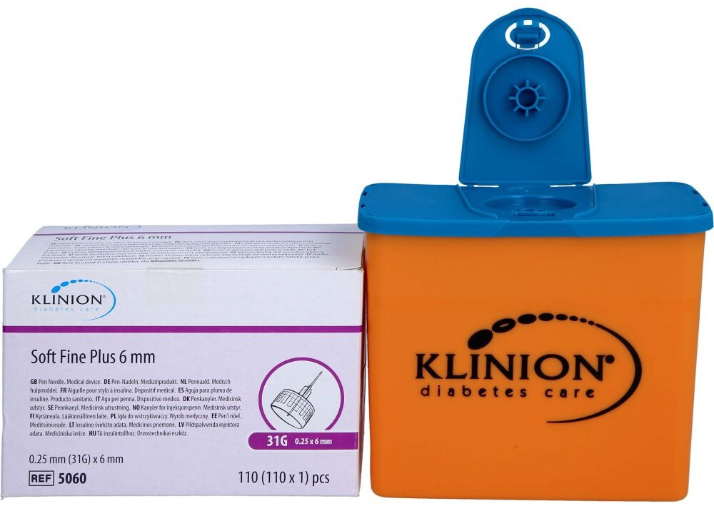 Medi-Spezial GmbH Klinion Soft fine plus Pen-Nadeln 0,25x6 mm 31 G 110 ...