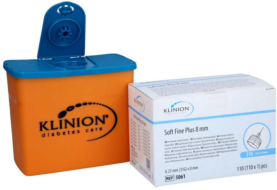 Medi-Spezial Klinion Soft fine plus Pen-Nadeln 0,25x8 110 St ab 22,98 ...