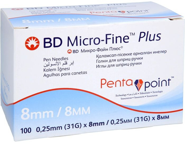 Docpharm BD Micro-fine+ Pen-nadeln 0,25x8 mm 31 G 100 St ab 26,46 ...