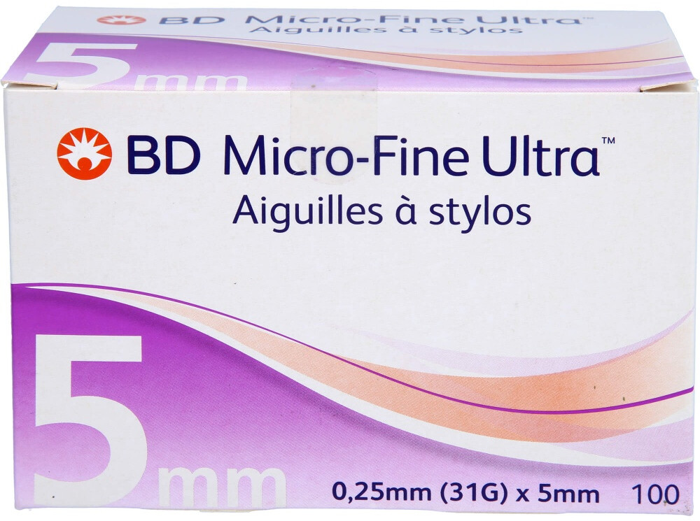 Crosp Medical BD Micro-Fine Ultra Pen-Nadeln 0,25x5 mm 31 G 100 St ab ...