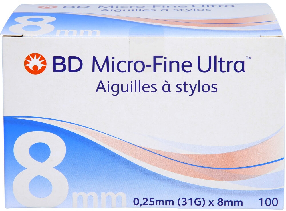 Crosp Medical BD Micro-Fine Ultra Pen-Nadeln 0,25x8 mm 31 G 100 St ab ...