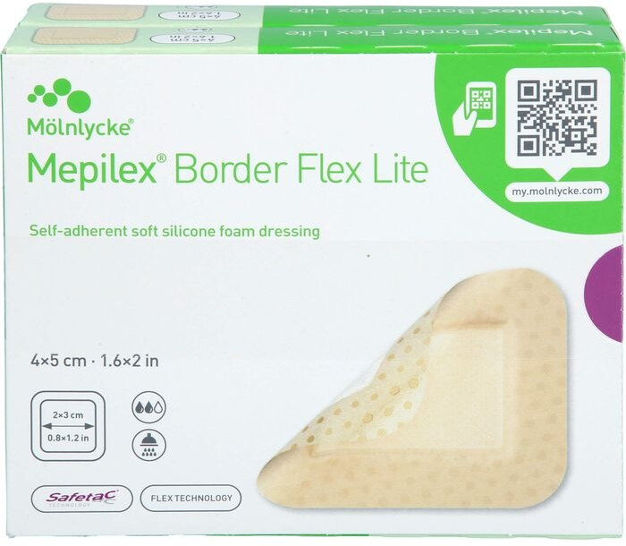 Acti Medi Mepilex Border Flex Lite Schaumverband 4x5 cm 20 St ab 96,31 ...