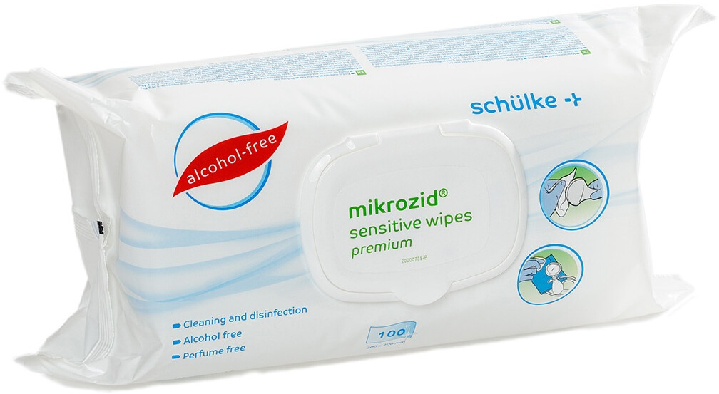 Schülke & Mayr mikrozid sensitive wipes Desinfektionstücher 70003108 1 ...